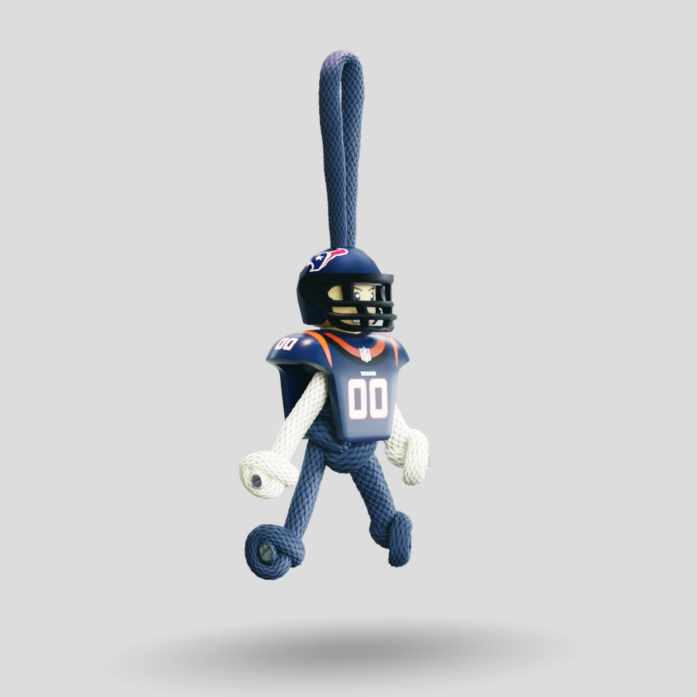 Houston Texans Paracord Keychain | Paracord Buddy | Worldwide Shipping ...