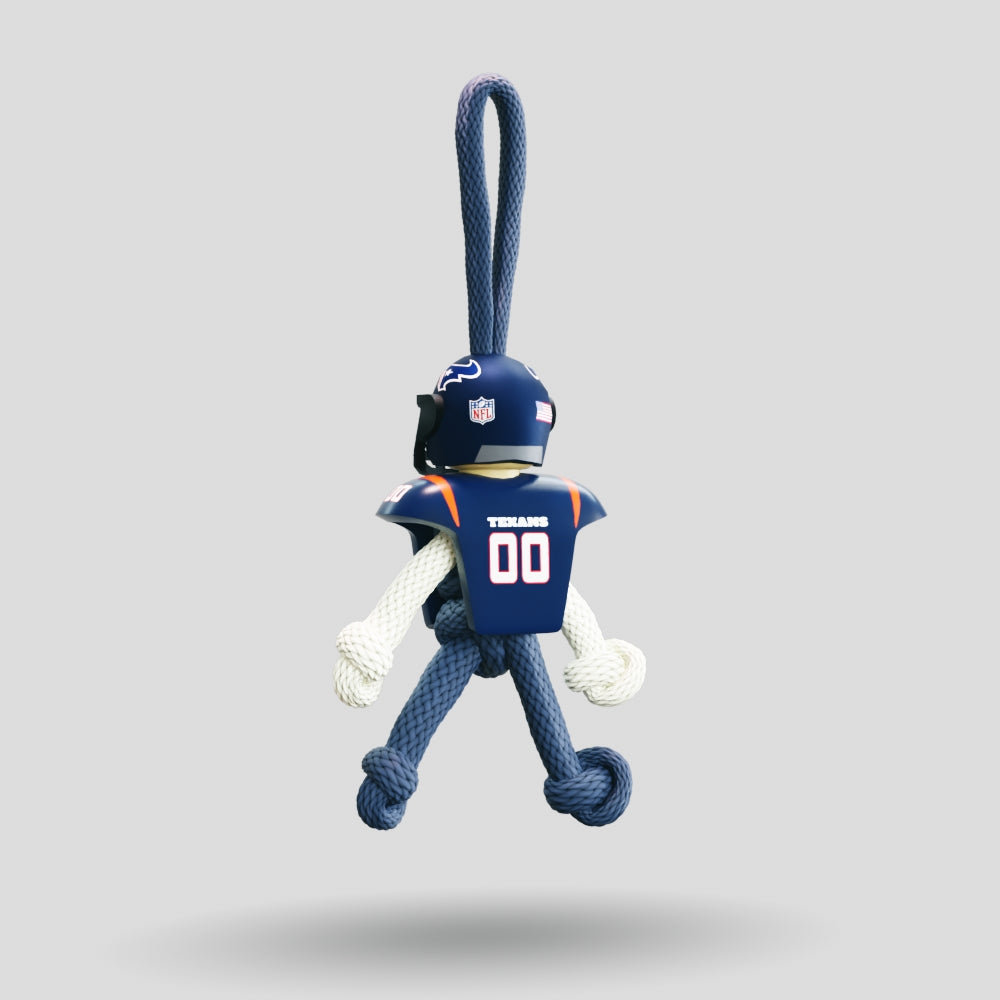 Houston Texans Paracord Keychain | Paracord Buddy | Worldwide Shipping ...