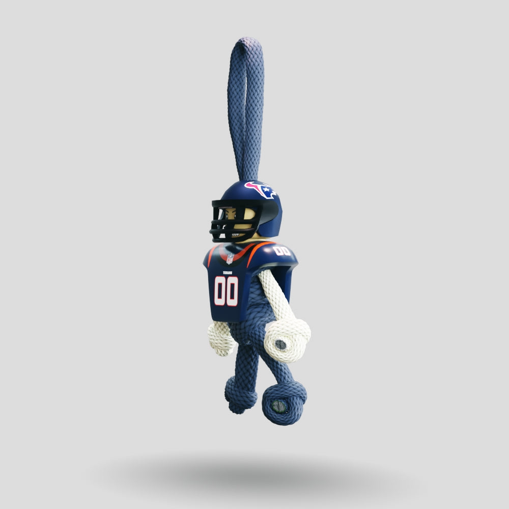 Houston Texans Paracord Keychain | Paracord Buddy | Worldwide Shipping ...