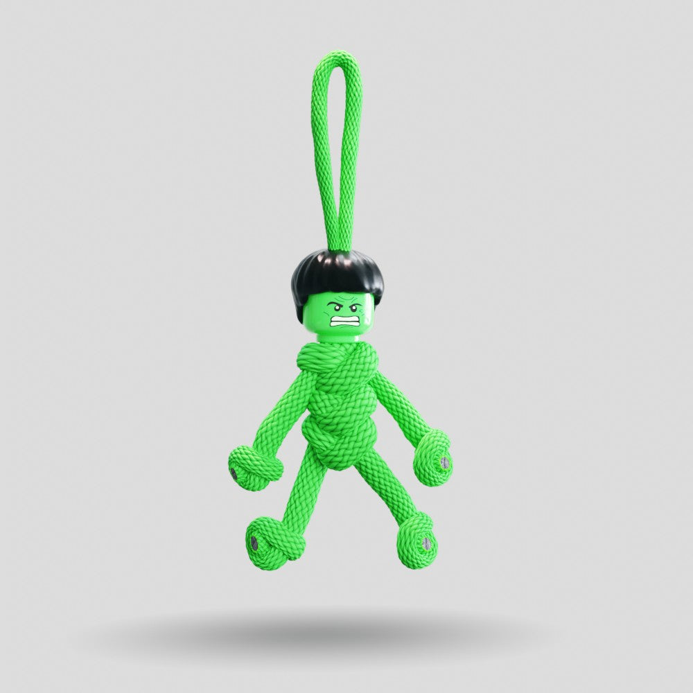 The Hulk Paracord Keychain | Paracord Buddy | Worldwide Shipping ...
